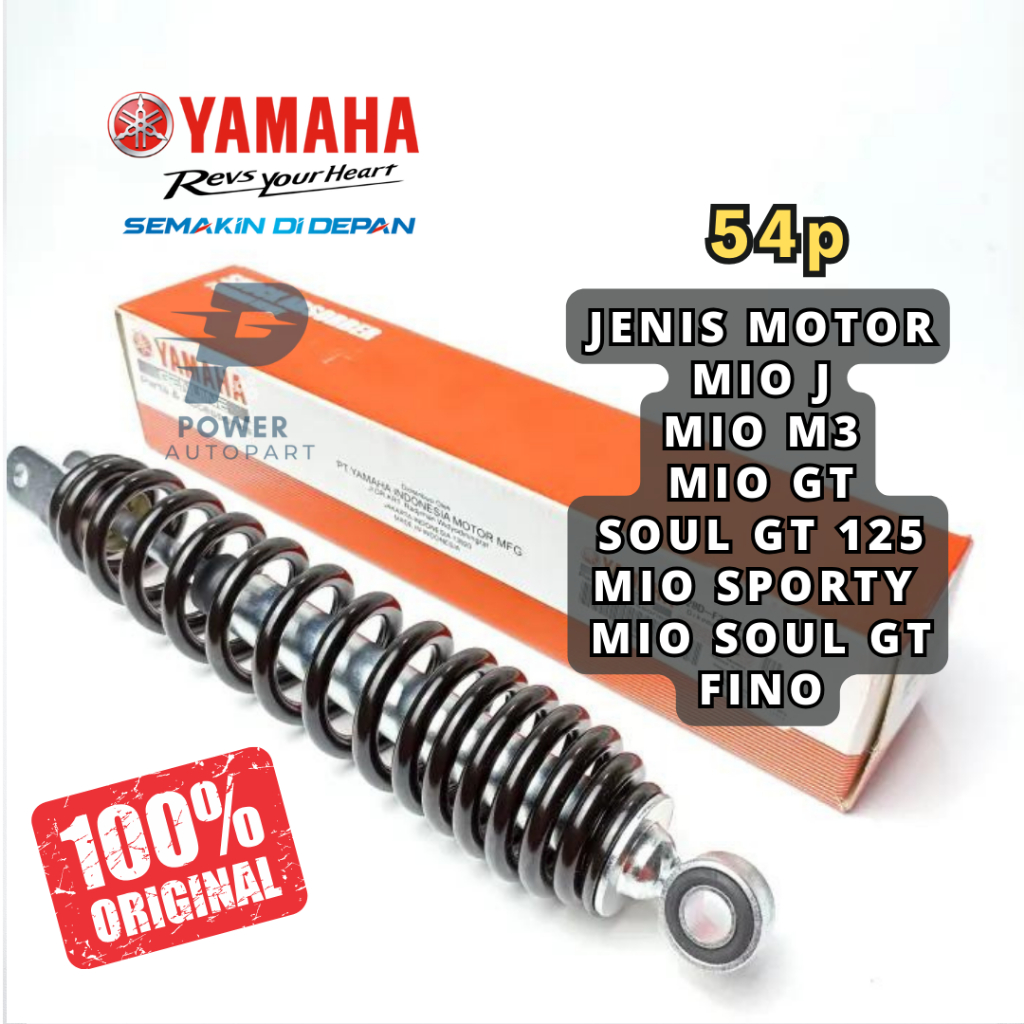 Jual SHOCKBREAKER 54P YAMAHA MIO LAMA, MIO J, MIO SOUL GT 125 KUALITAS ...