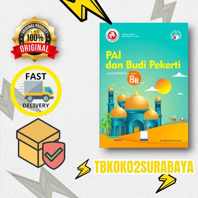 Jual BUKU PR INTERAKTIF PAI PENDIDIKAN AGAMA ISLAM DAN BUDI PEKERTI SMP KELAS 8 SEMESTER 1 LKS ...