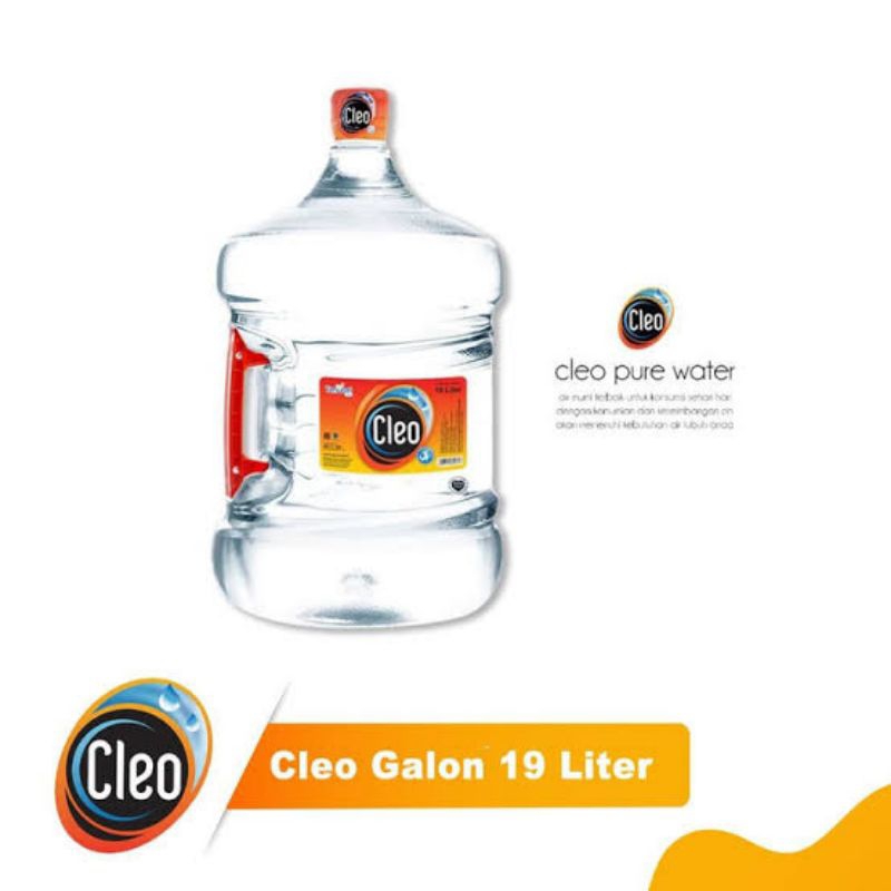 Jual Cleo Galon 19 Liter Galon Isi 19 Liter Shopee Indonesia