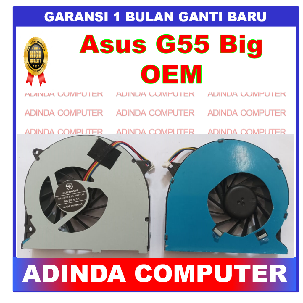 Jual Fan Asus ROG G55 G55VW G57 G75 G75V G75VW G75VX BIG OEM | Shopee ...