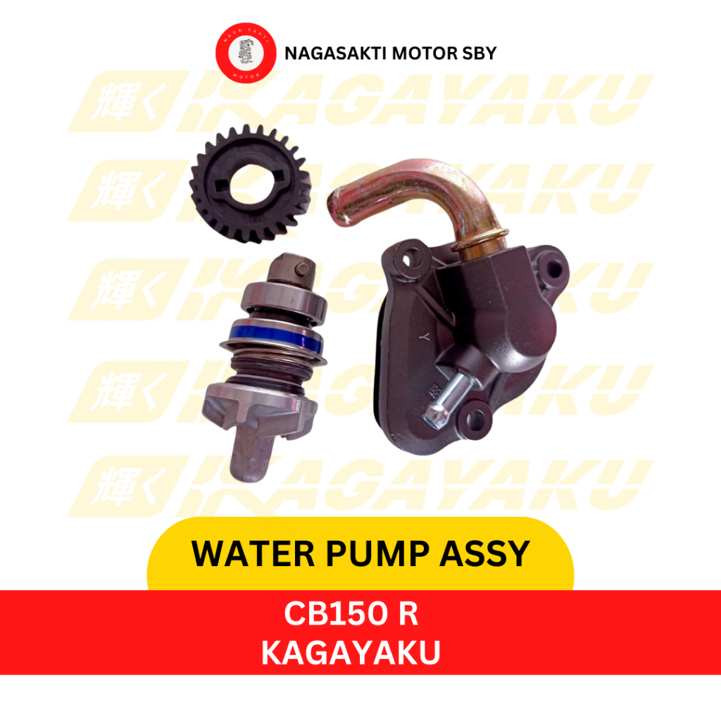 Jual WATER PUMP ASSY + COVER / POMPA AIR RADIATOR CB150R CB150 R ...