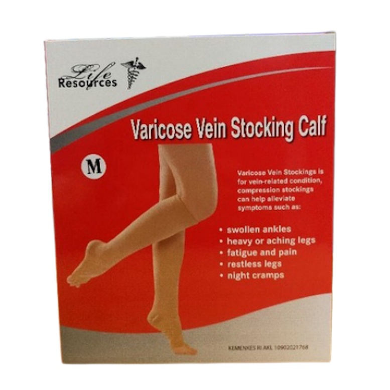 Jual Life Resources Stocking Varises Lutut Ukuran L / Ukuran S ...