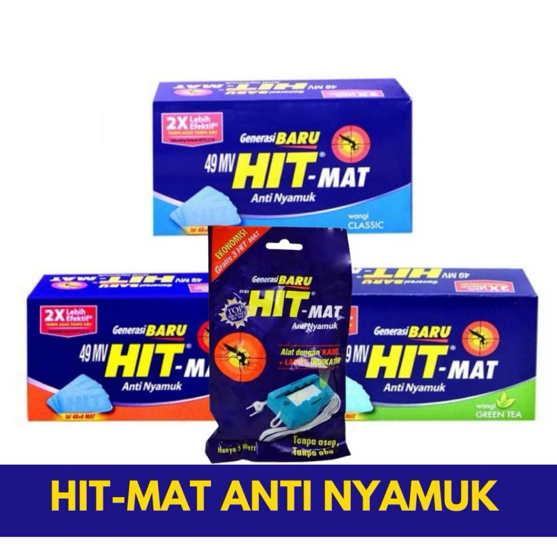 Jual HIT MAT alat & refil elektrik anti nyamuk | Shopee Indonesia