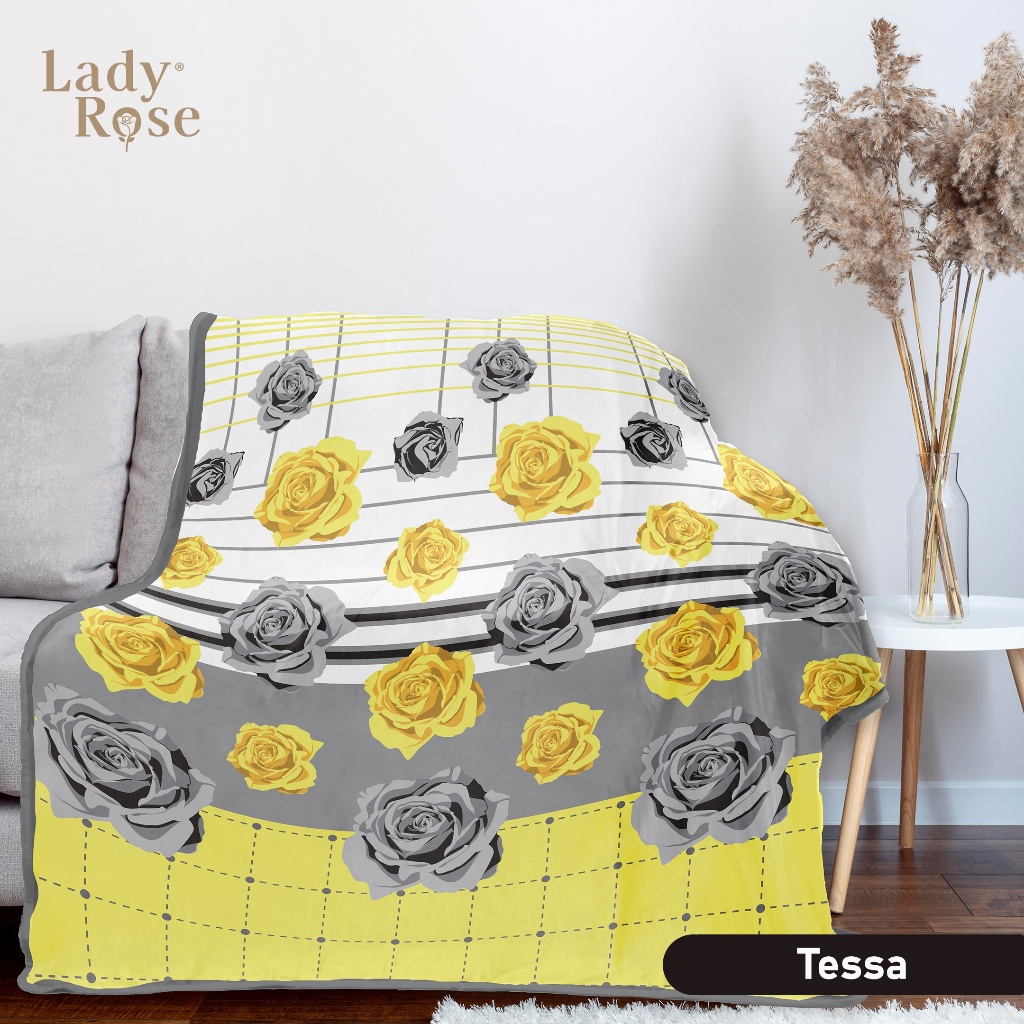 Jual SELIMUT LADY ROSE 160x200 / LADY ROSE SELIMUT / BLANKET LADY ROSE | Shopee Indonesia
