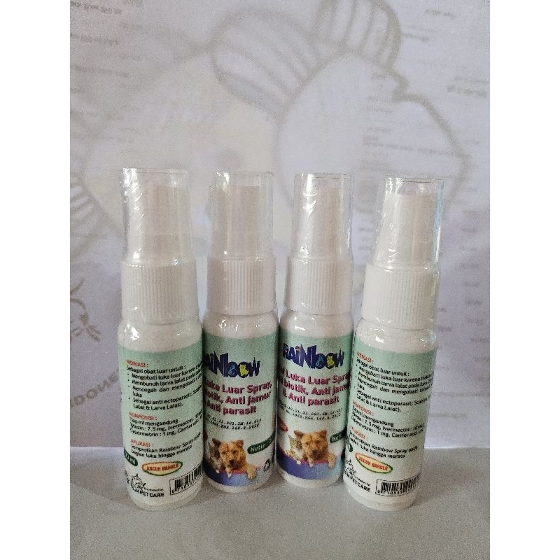 Jual Rainbow obat luka spray , antibiotik anti jamur dan parasit ...