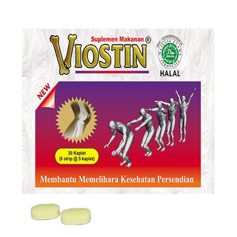 Jual Apotek Jaya VIOSTIN DS HALAL SUPLEMEN TULANG DAN SENDI / BONE AND ...