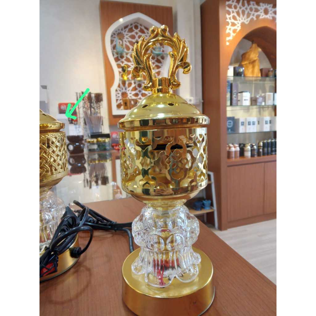 Jual Mabkhara Listrik Tempat Pembakaran Bakhoor Bukhur Dupa Besar Jumbo ...