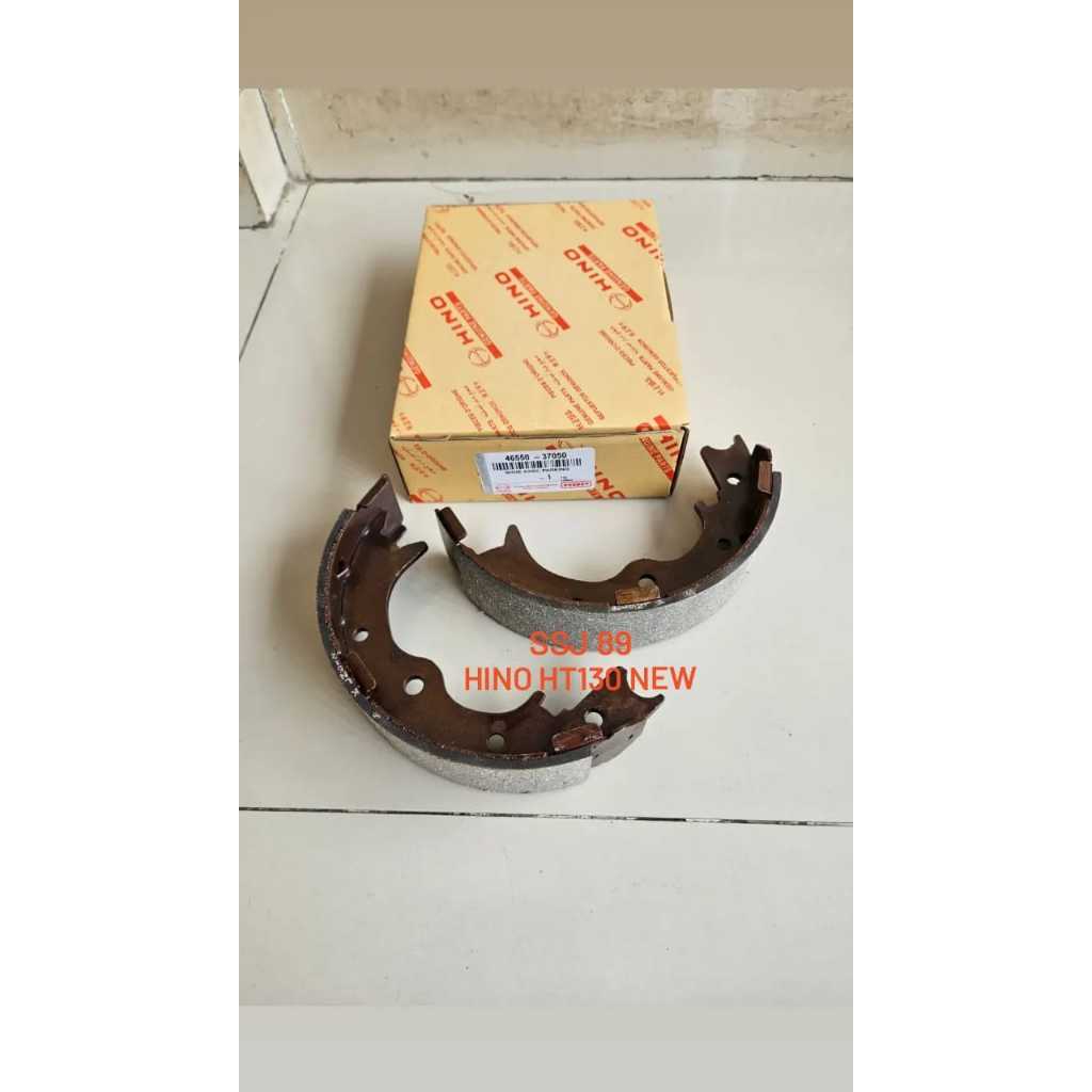 Jual HAND BRAKE SHOE KAMPAS REM TANGAN HINO DUTRO HT130 NEW 46550-37050 ...