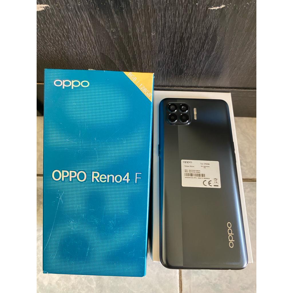 Jual OPPO RENO 4F 8/128GB SECOND FULLSET BERGARANSI | Shopee Indonesia