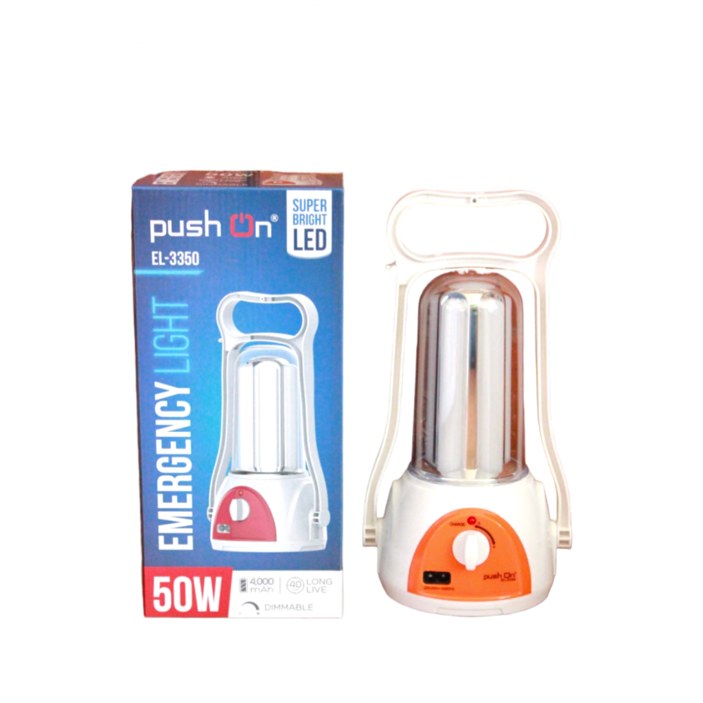 Jual Lampu emergency darurat light senter push on EL 3350 EL 3140 EL ...