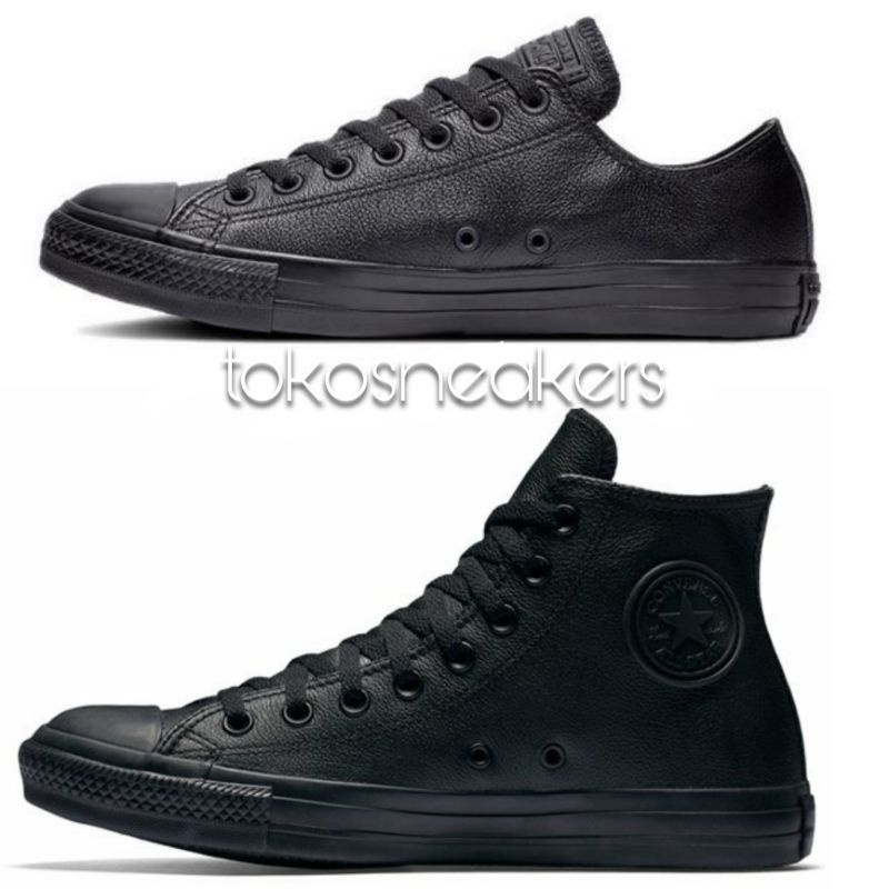 Jual [COD] GRADE ORIGINAL! Sepatu Converse Low/High Leather/Kulit ...