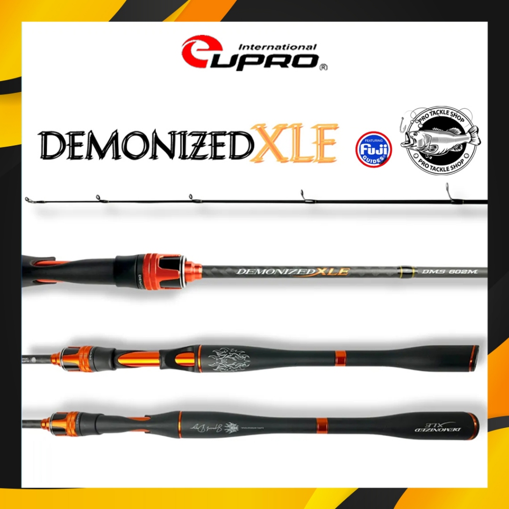 Jual EUPRO Joran Spinning & Baitcasting DEMONIZED XLE 168cm - 198cm ...