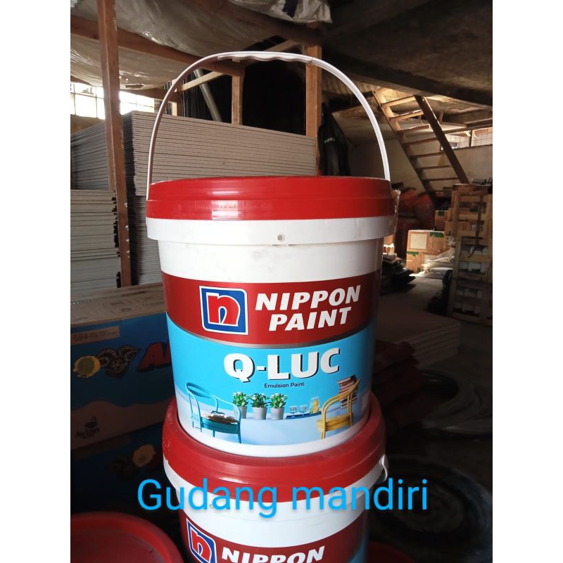 Jual KEMASAN PABRIK CAT TEMBOK QLUC KEMASAN 20KG ISI BERSIH 18KG (READY ...
