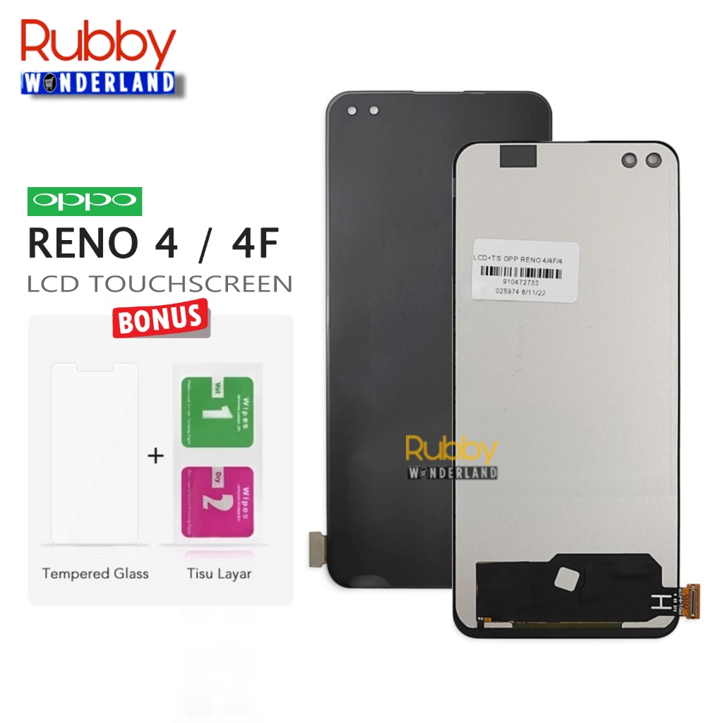 Jual LCD Touchscreen Oppo Reno 4 4F Original Bergaransi | Shopee Indonesia