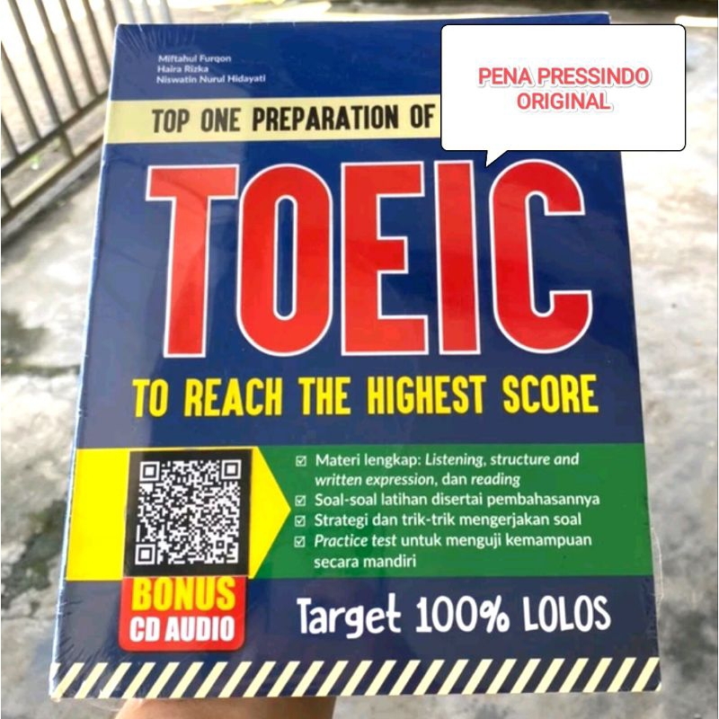 Jual BUKU TOP ONE PREPARATION OF TOEIC TO REACH THE HIGHEST SCORE - MIFTAHUL FURQON | Shopee ...