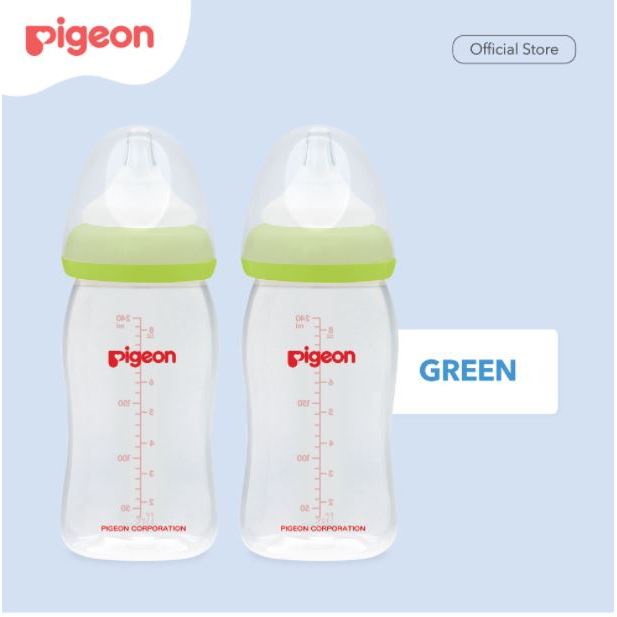 Jual Pigeon Botol Susu PP Wide Neck 240Ml | Shopee Indonesia