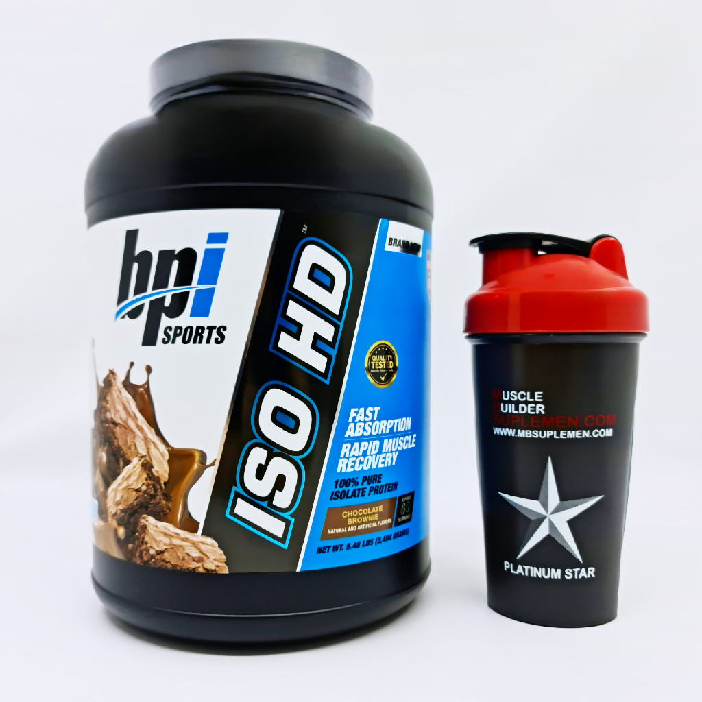 Jual Iso HD BPI 5,48 lbs Whey Protein Isolate IsoHD 5.48 5LBS 5LB 5 LB ...