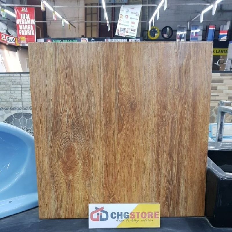 Jual KERAMIK LANTAI MOTIF KAYU MATT 50X50 MCC ELM WOOD KW 1 / G1 / GRADE 1 | Shopee Indonesia