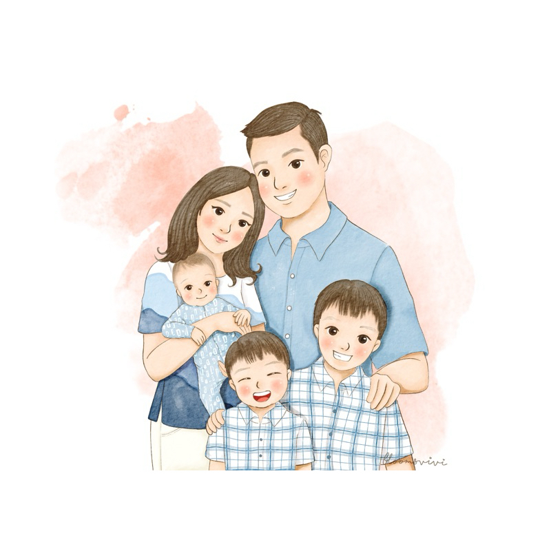 Jual ilustrasi pasangan couple wisuda graduation illustration ilustrasi ...
