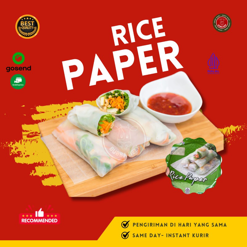 Jual Rice Paper Java Superfood | Kulit Lumpia isi 10 lembar | Kulit Kue ...