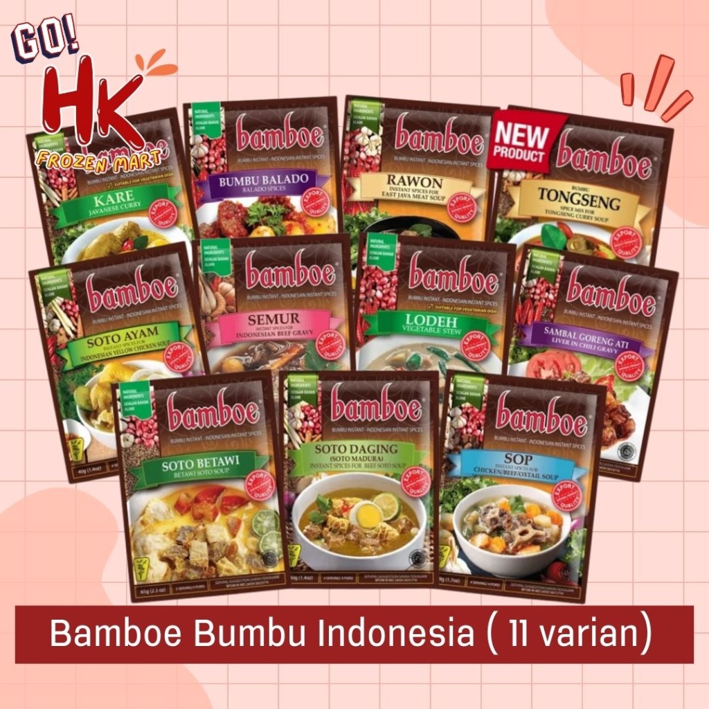 Jual Bamboe Bumbu Kare Balado Rawon Tongseng Semur Lodeh Goreng Ati ...