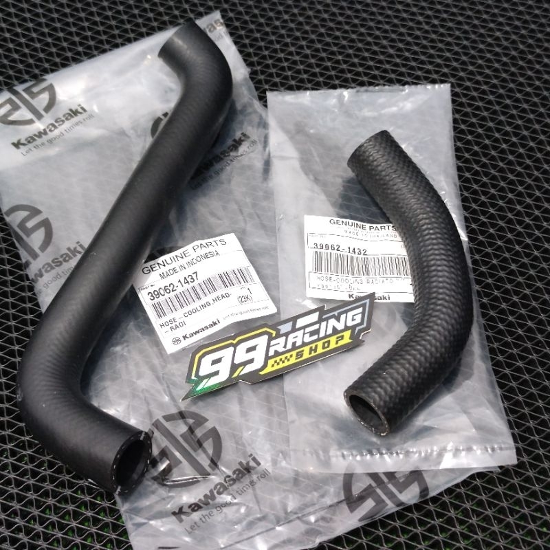 Jual Selang Radiator Bagian Atas Bawah Ninja R RR 2T 2 T 2TAK 2 TAK ...