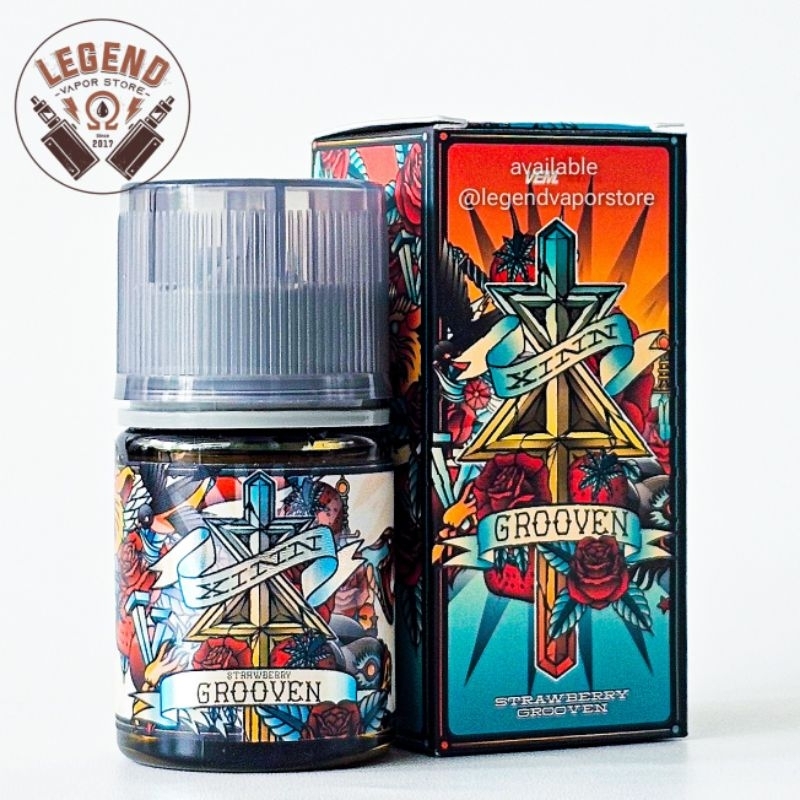 Jual FREEBASE - LIQUID GROOVEN Strawberry Vanilla Cream 60ML 3MG 6MG ...
