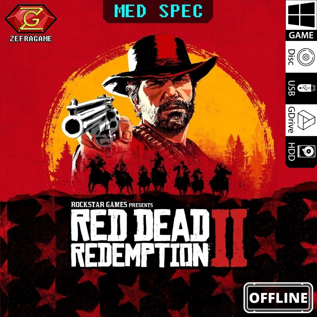 Jual RDR2 RDR 2 RDR II RED DEAD 2 PC Full Version Games PC Laptop ...
