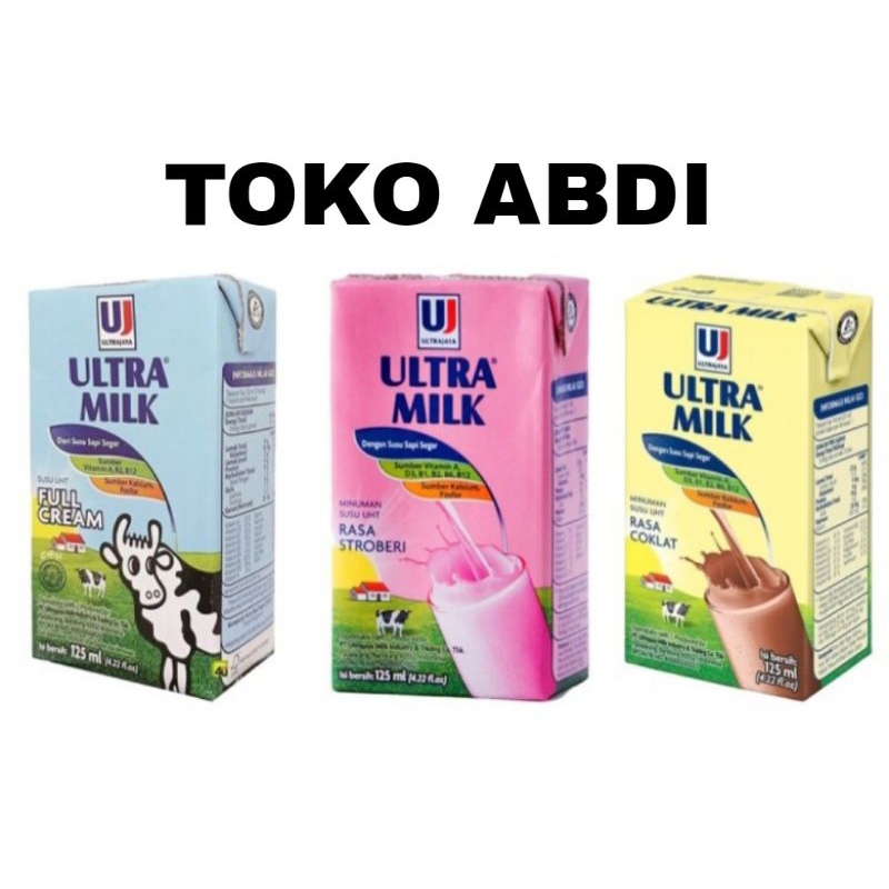 Jual SUSU ULTRA UHT 125ML al varian | Shopee Indonesia