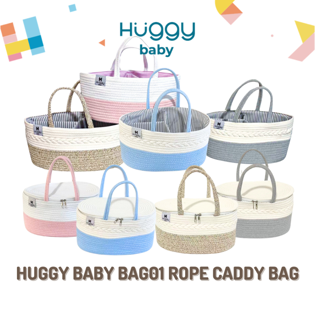 Jual Huggy Baby BAG01 Rope Caddy Bag | Diaper Bag Organizer Bag Tas ...