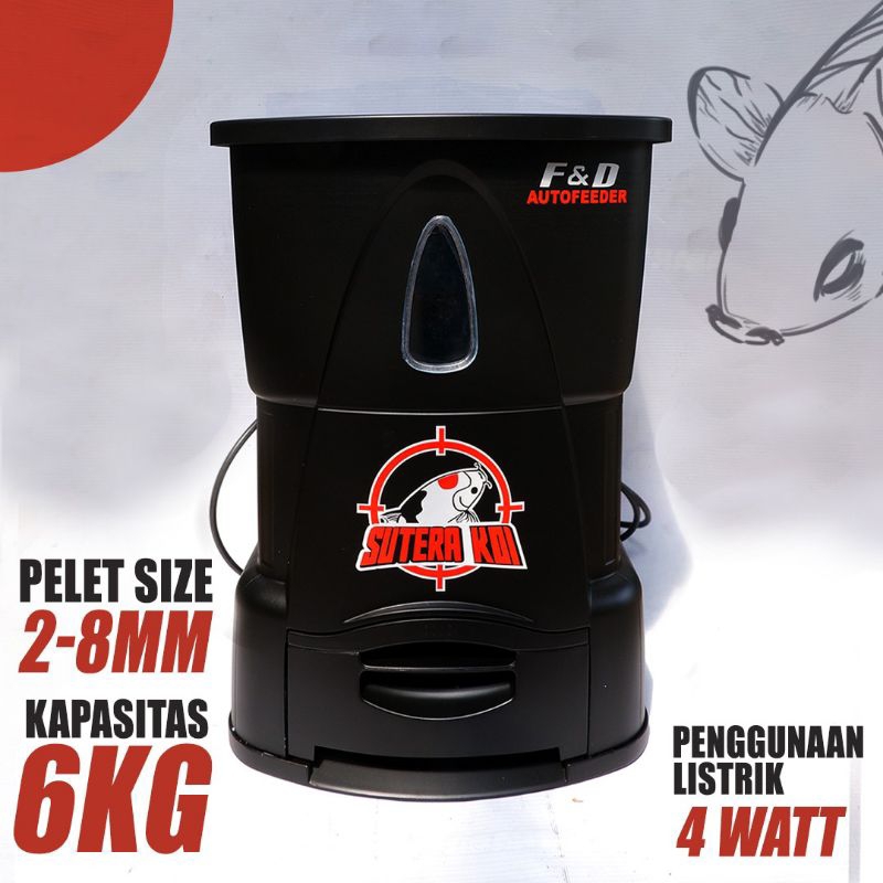 Jual Autofeeder/Pakan Kolam Otomatis 6kg/Autofeeder Kolam | Shopee ...
