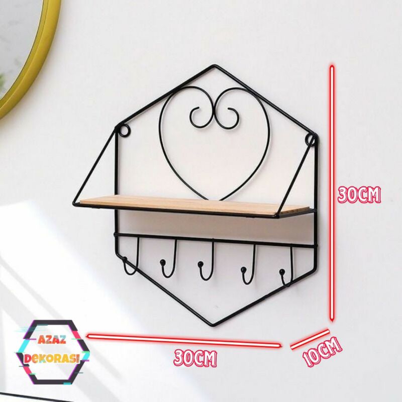 Jual Rak dinding rak dinding tempel hiasan dinding dekorasi kamar ...
