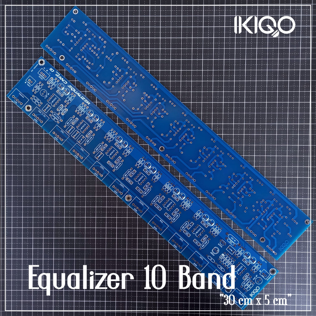 Jual PCB Equalizer Mono 10 Channel Double Layer | Shopee Indonesia