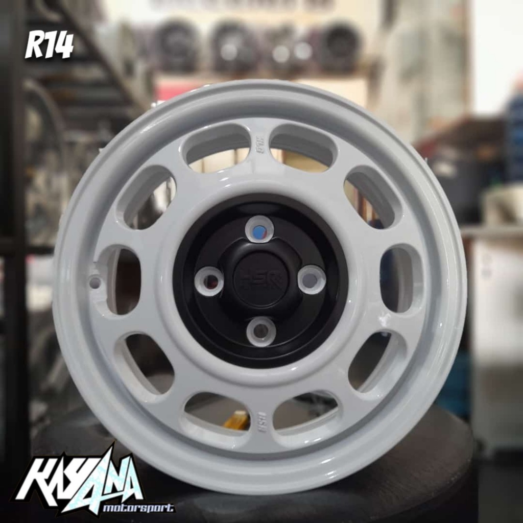 Jual Velg Mobil Kaleng HSR Klg R14 Pcd 4x100 Lebar 55 Et 35 Velg Buat ...