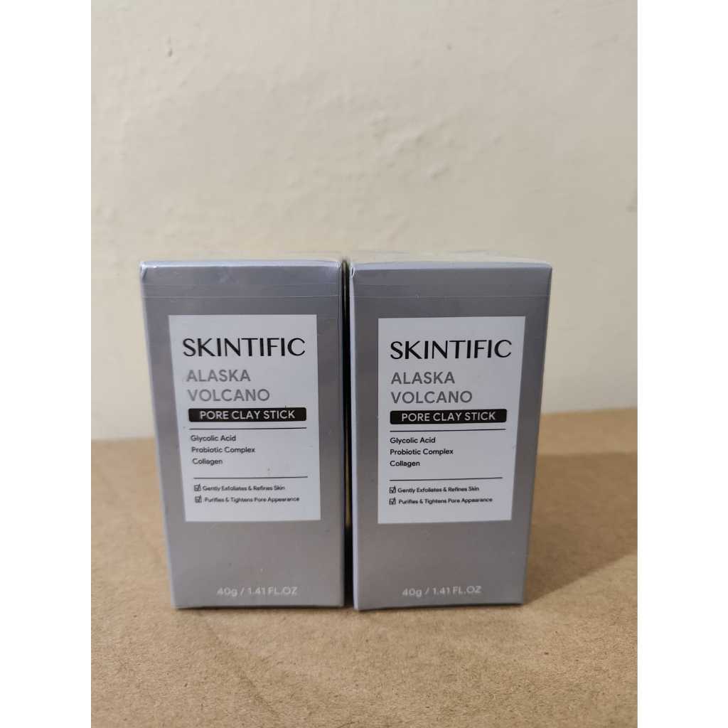 Jual SKINTIFIC Alaska Volcano Pore Clay Stick 40g | Shopee Indonesia