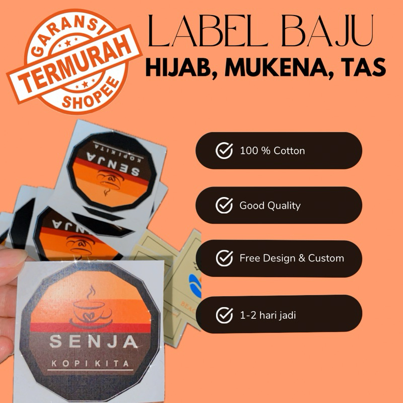 Jual STICKER VINYL UNTUK LABEL PRODUK/MAKANAN (TAHAN AIR) | Shopee ...
