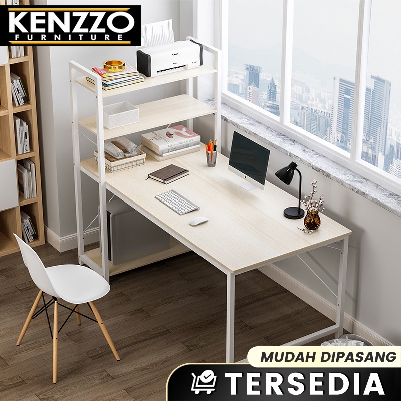 Jual KENZZO Meja Belajar Minimalis /Meja kamar /Meja Gaming /Meja Kamar ...