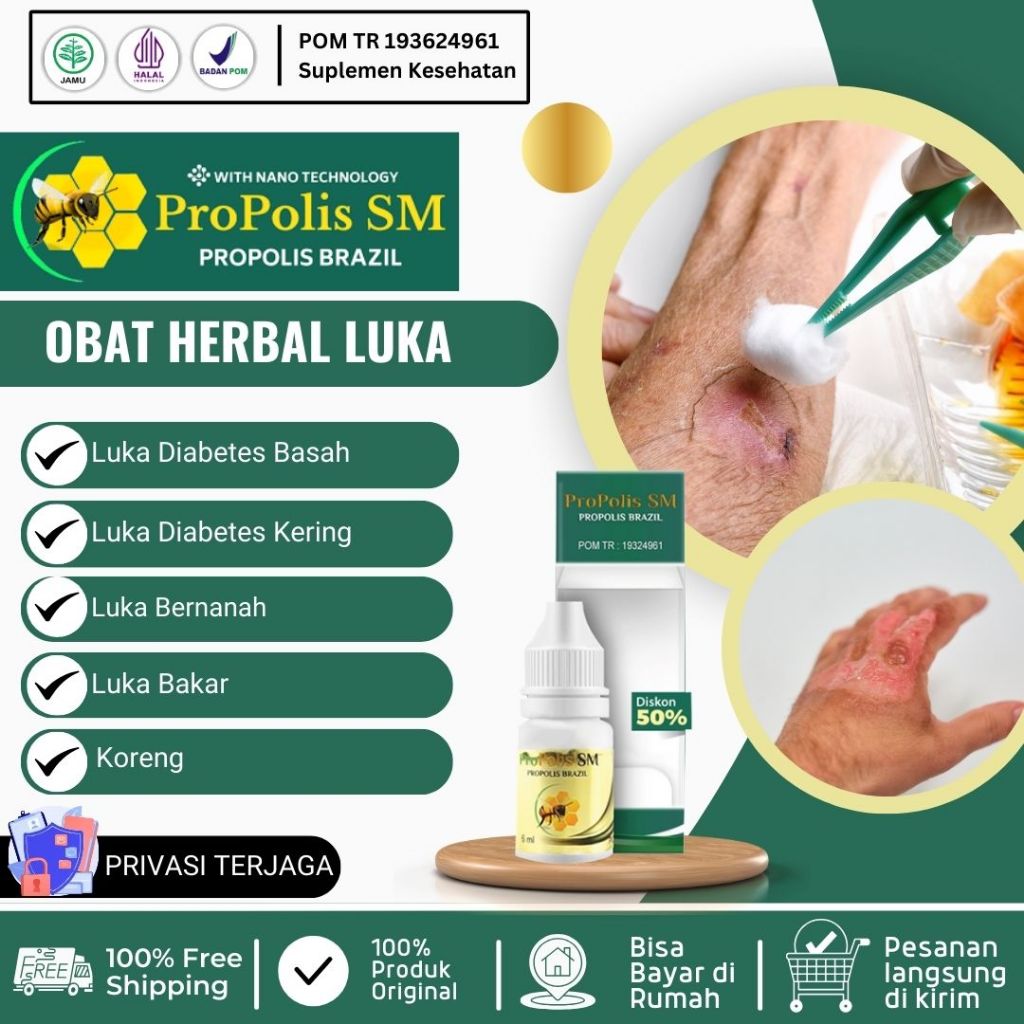 Jual Obat Luka Diabetes Pengering Luka Diabetes Luka Diabetes Basah ...