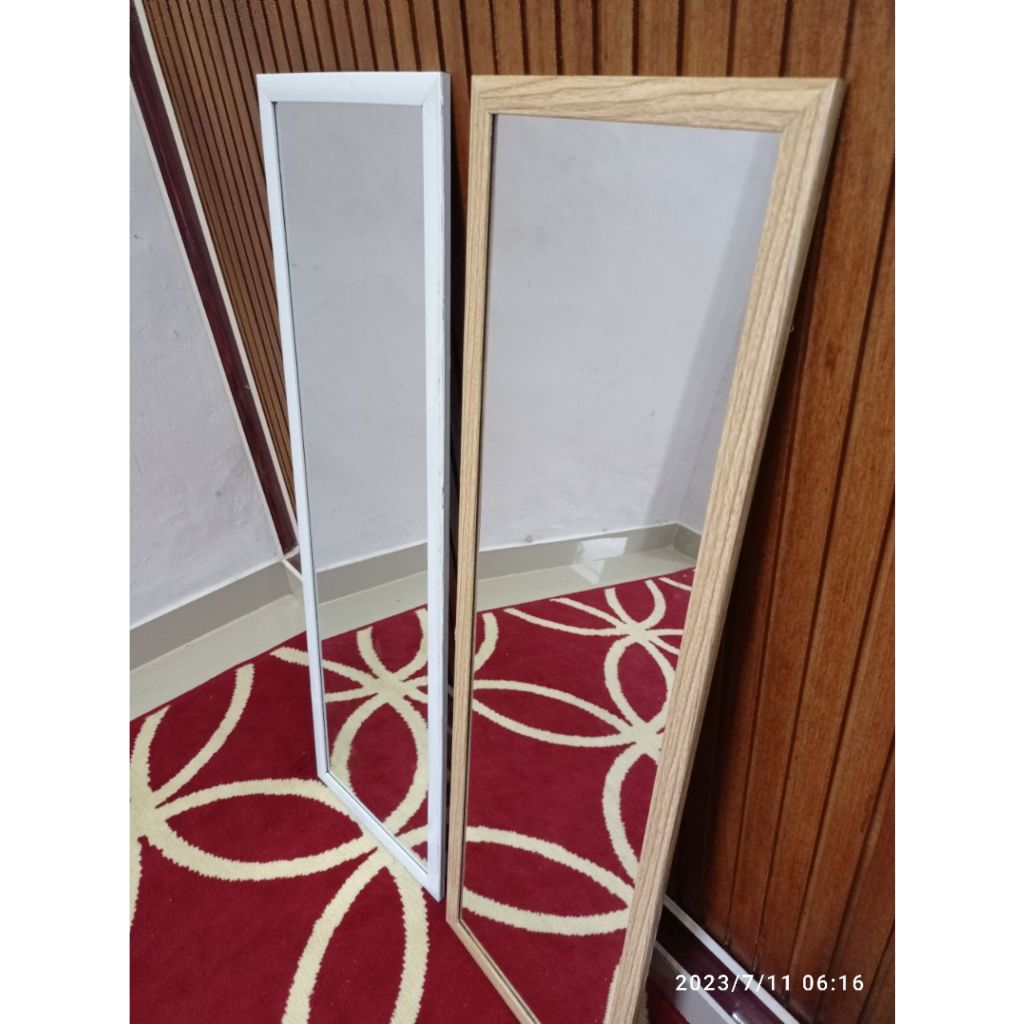 Jual Cermin Kaca Rias Dinding Ukuran 35X100 Kamar Mandi Tidur Dekor ...