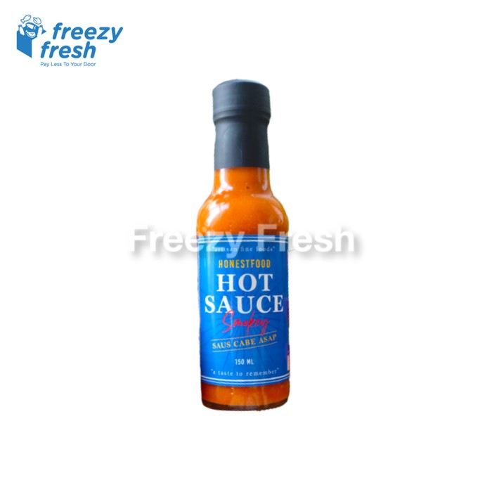 Jual Hot Sauce Smokey (Saus Sambal Cabe Asap) 150ml by Honest Food ...