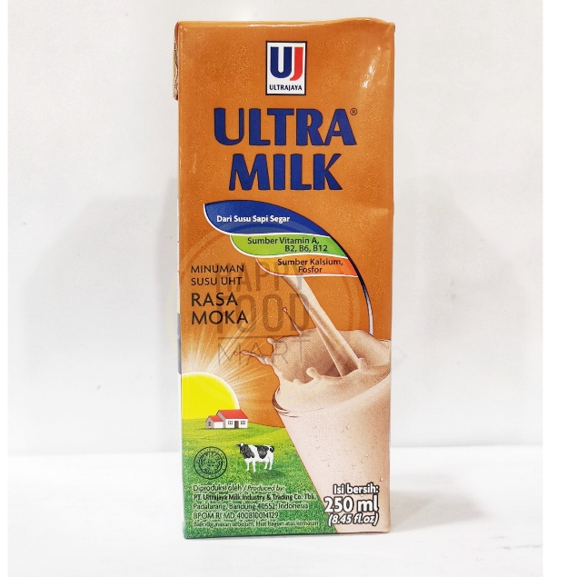 Jual [HALAL] ULTRA MILK 250 ML/ULTRAMILK DUS/SUSU ULTRA KARTON/UHT FULL ...