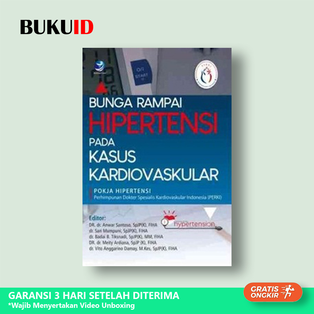 Jual Buku Bunga Rampai Hipertensi Pada Kasus Kardiovaskular - Original ...