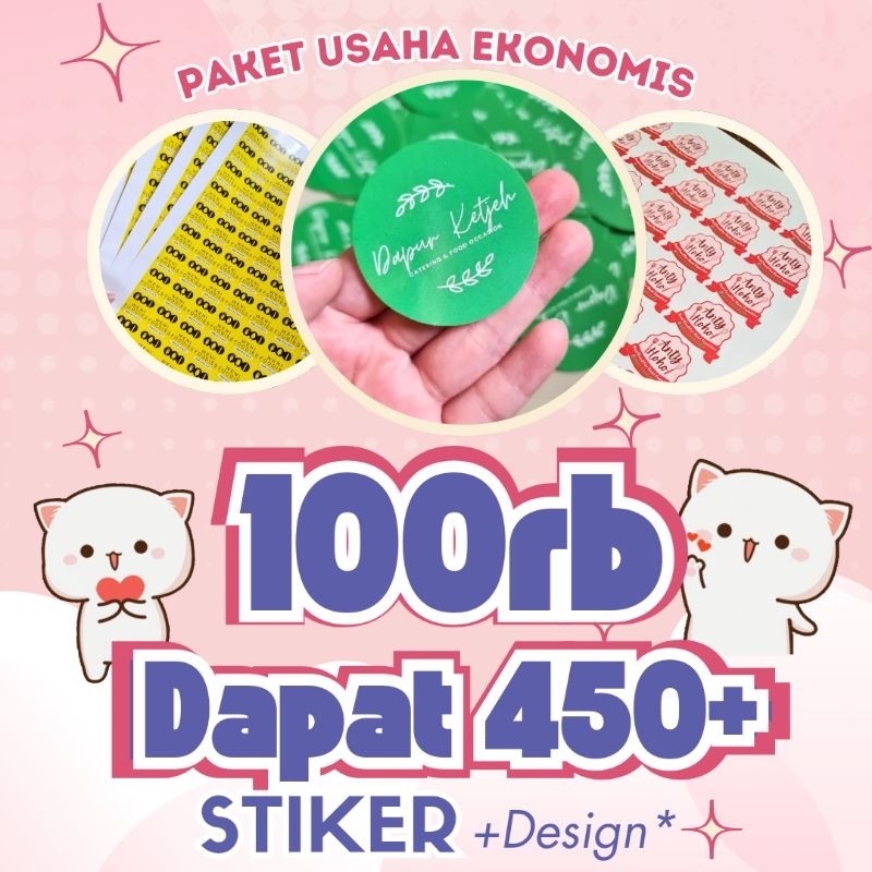 Jual Paket Stiker Usaha UMKM (Stiker + Design) | Shopee Indonesia