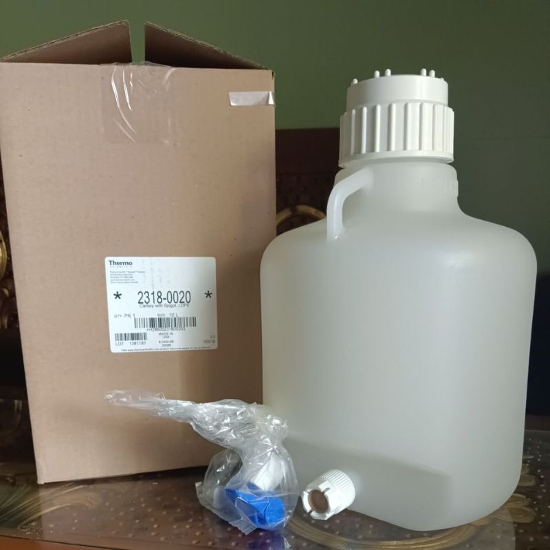 Jual Nalgene LDPE Carboy with Spigot Kapasitas 10 Liter | Shopee Indonesia