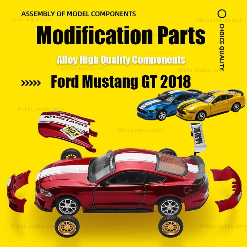 Jual Metal Alloy Diecast Modifikasi Mainan Miniatur Mobil FORD MUSTANG ...