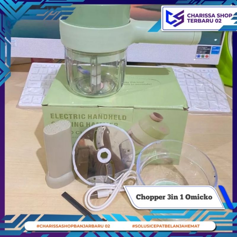 Jual Mini Blender Chopper Elektrik Multifungsi / Blender Mini Portable ...