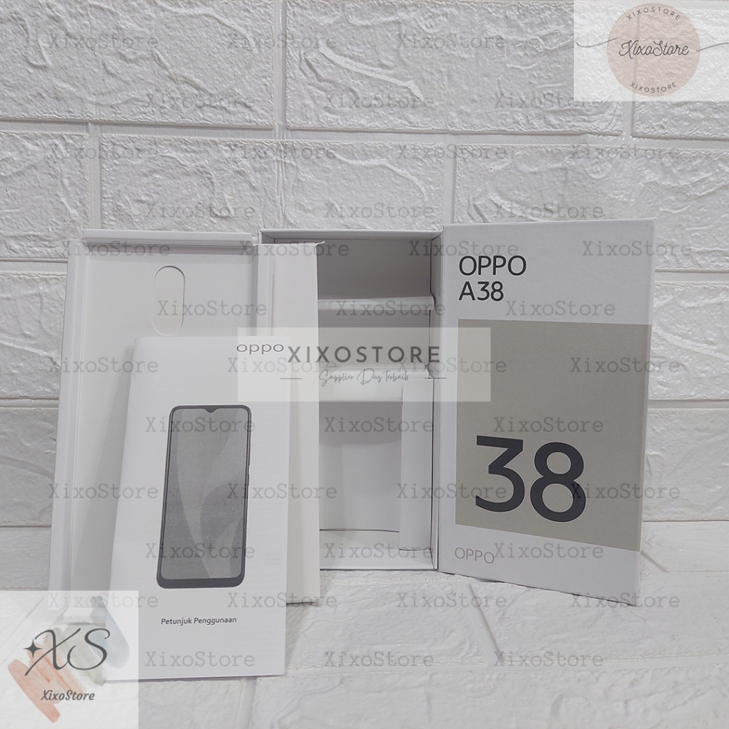 Jual DUS / KOTAK OPPO A38 FREE STIKER DAN FULL AKSESORIS - CHARGER+HF ...