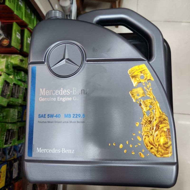 Jual Oli Mercedes Benz 5W-40 MB229.5 5L | Shopee Indonesia