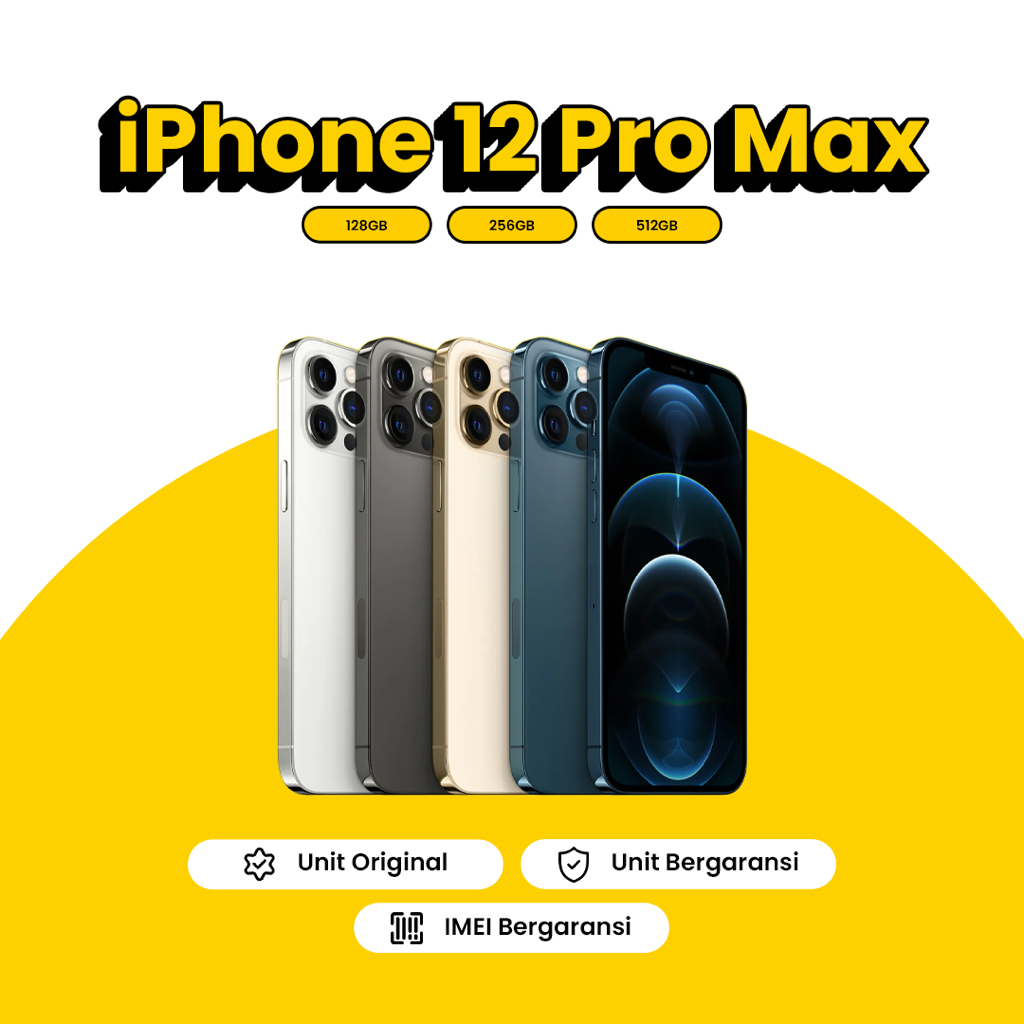 Jual Apple iPhone 12 Pro Max Original Second / Bekas / 2nd / seken | Shopee Indonesia