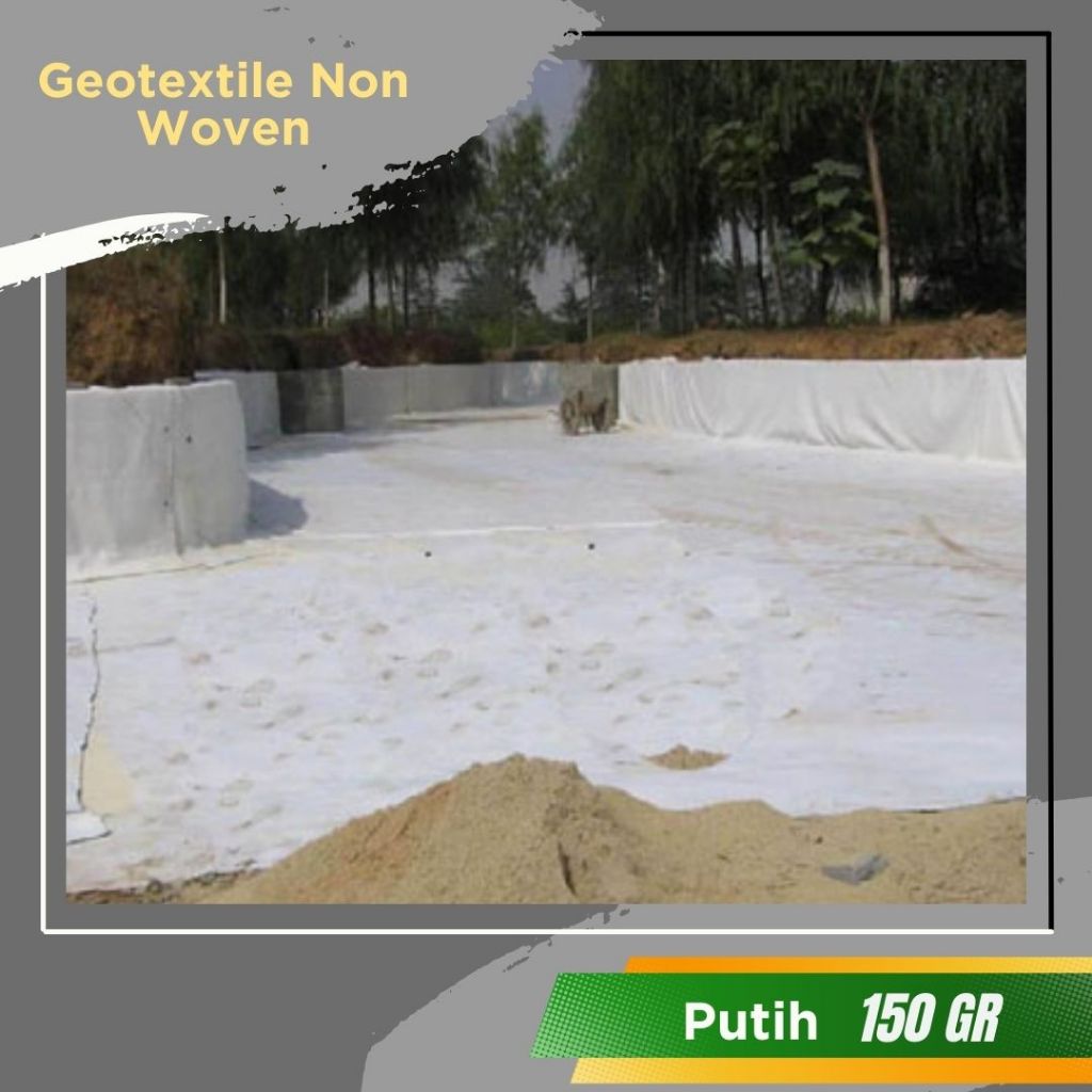 Jual Kain Geotextile Non Woven Untuk Alas - Curing Beton 150 Gram Murah ...
